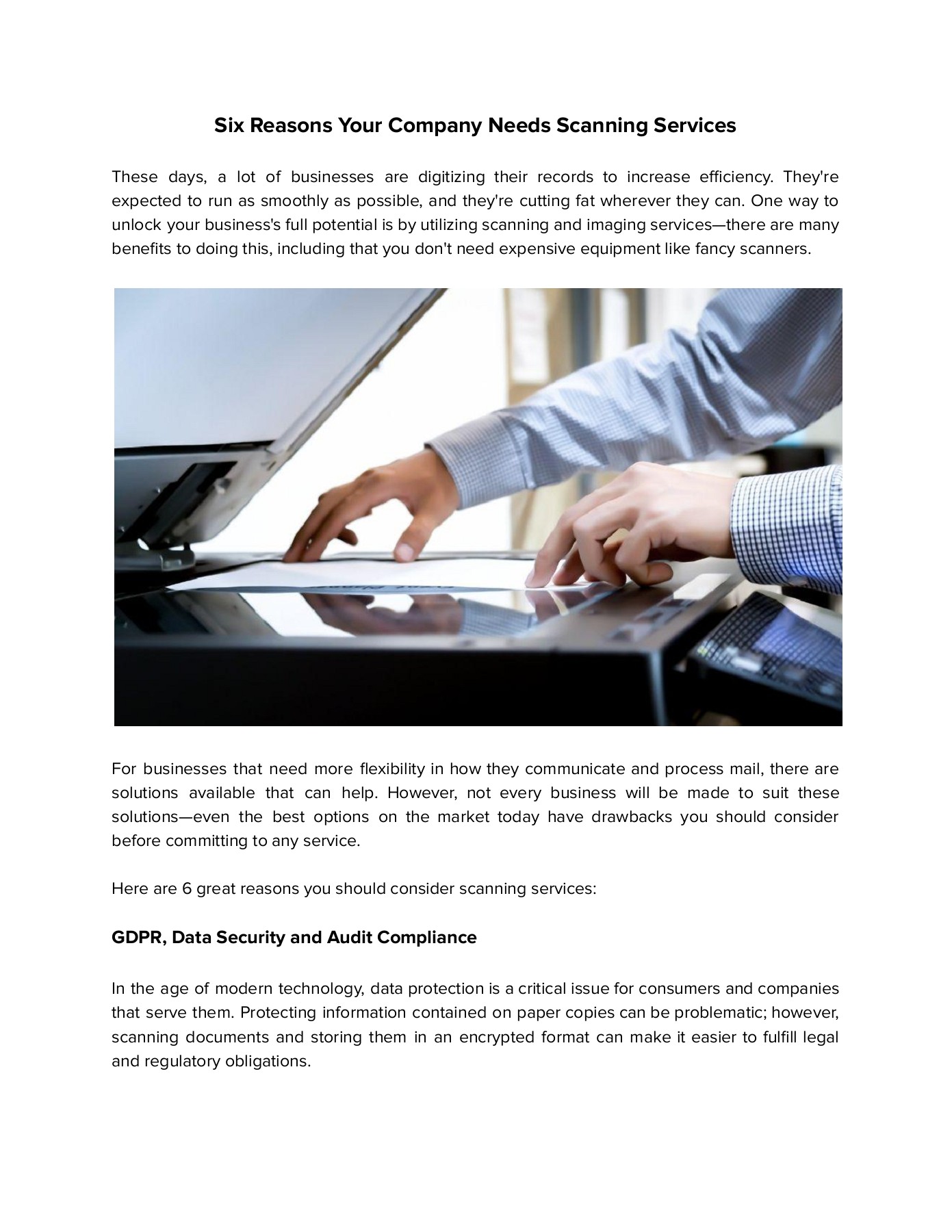 Document Scanning Company in CA - fopar60545 - Page 1 - 3 | Flip PDF ...