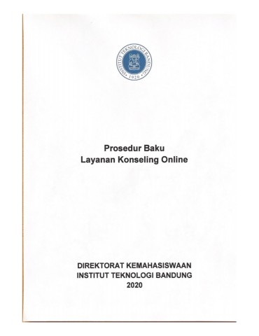 Prosedur Baku Layanan Konseling Online - Direktorat Kemahasiswaan ITB ...