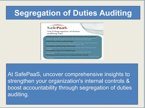 Segregation of Duties Audit - Safe PaaS - Page 2 | Flip PDF Online | PubHTML5