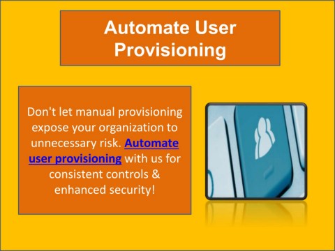 Automate User Provisioning