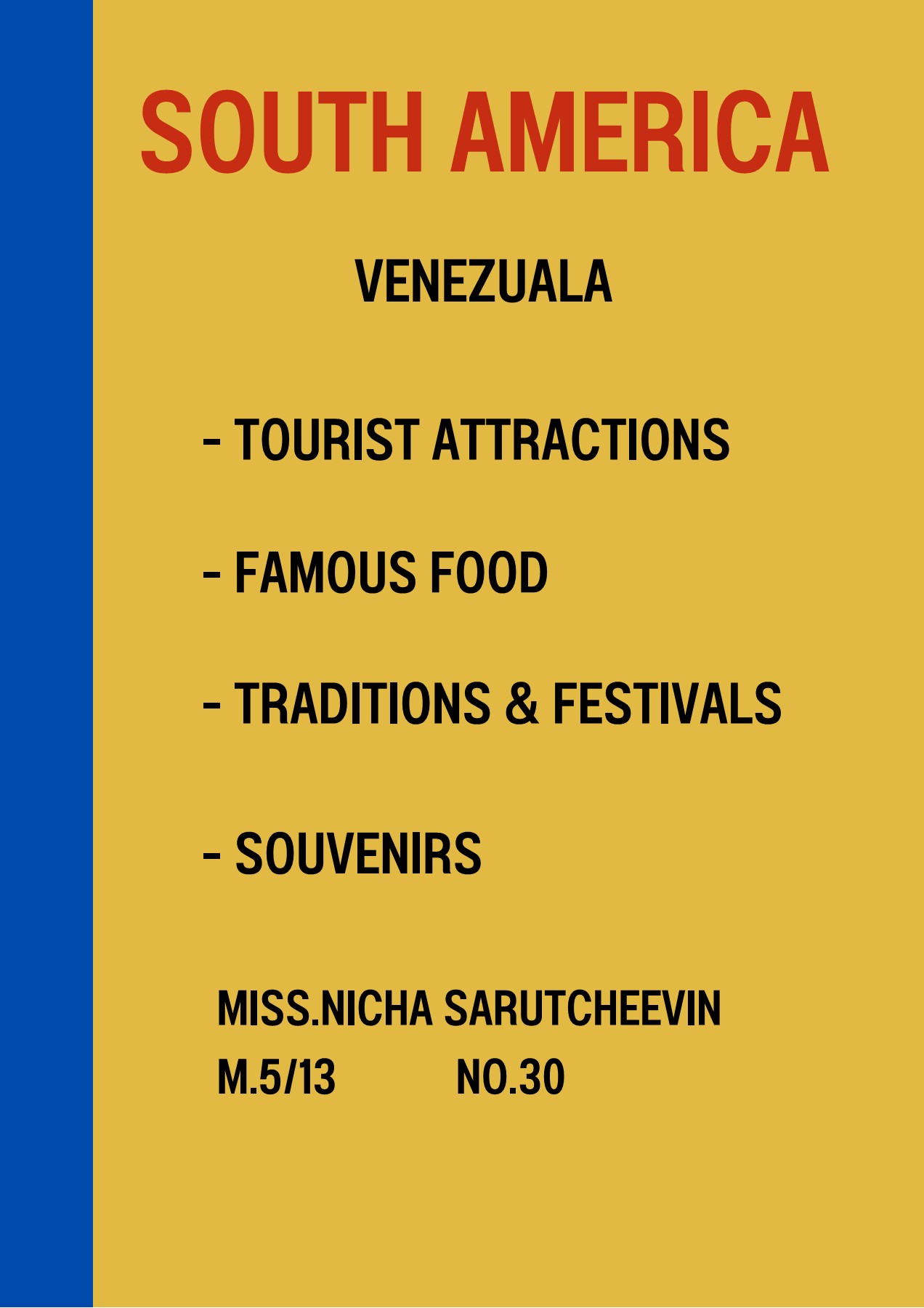 VENEZUALA - tianphonkranggg - Page 1 - 25 | Flip PDF Online | PubHTML5