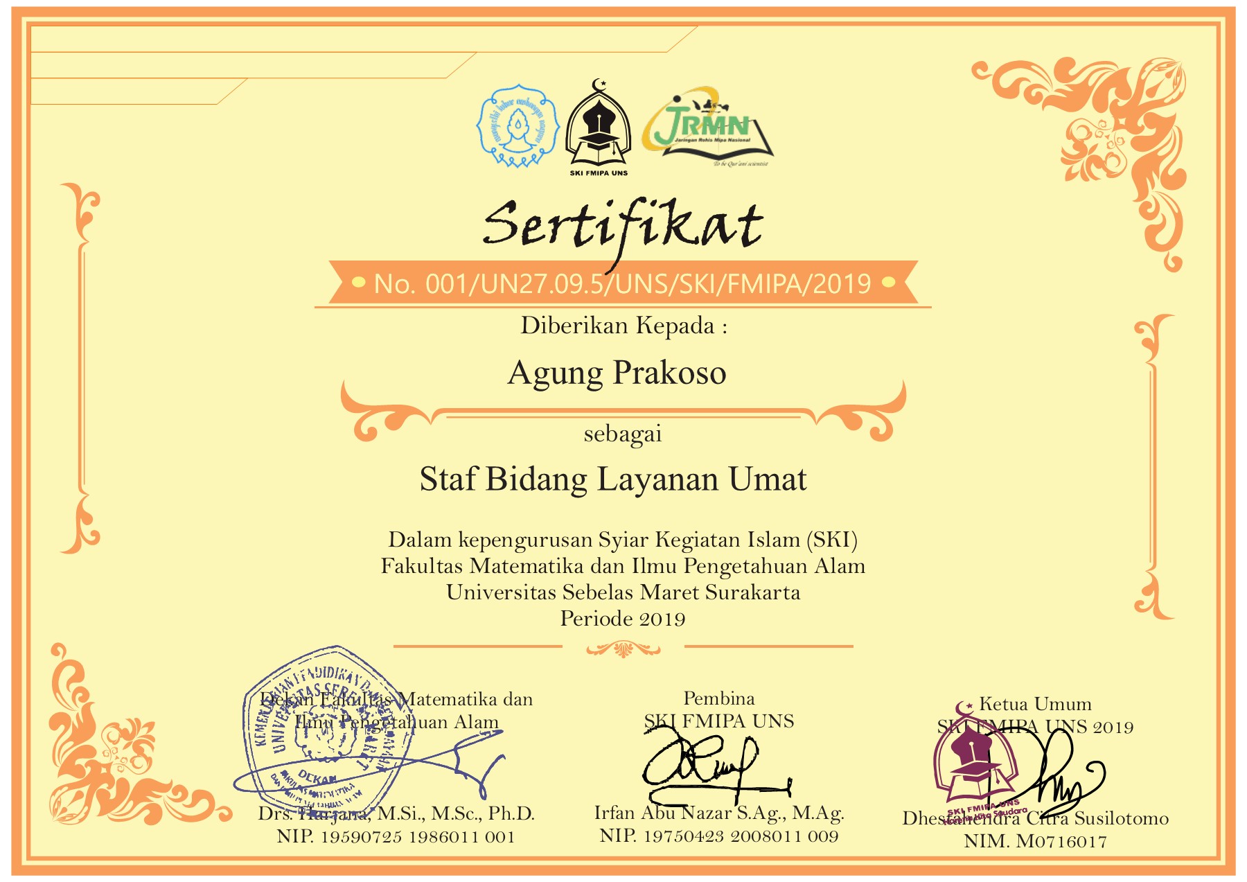 sertif (107) - Taufiq Candra Hidayat - Halaman 1 - 2 | PDF Online | PubHTML5