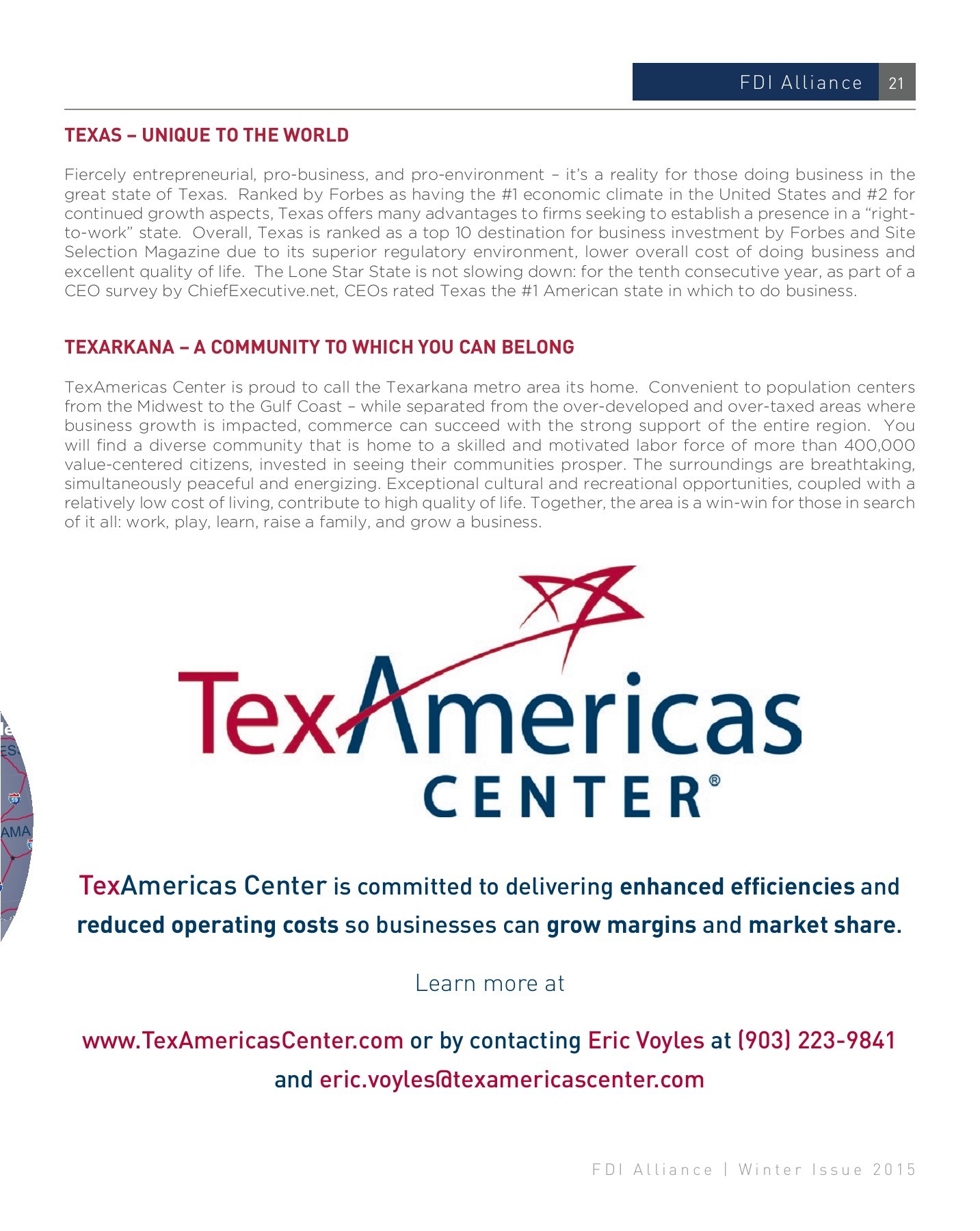 FDI Alliance International - Issue 2 - Winter 2015 - jordankingdj ...