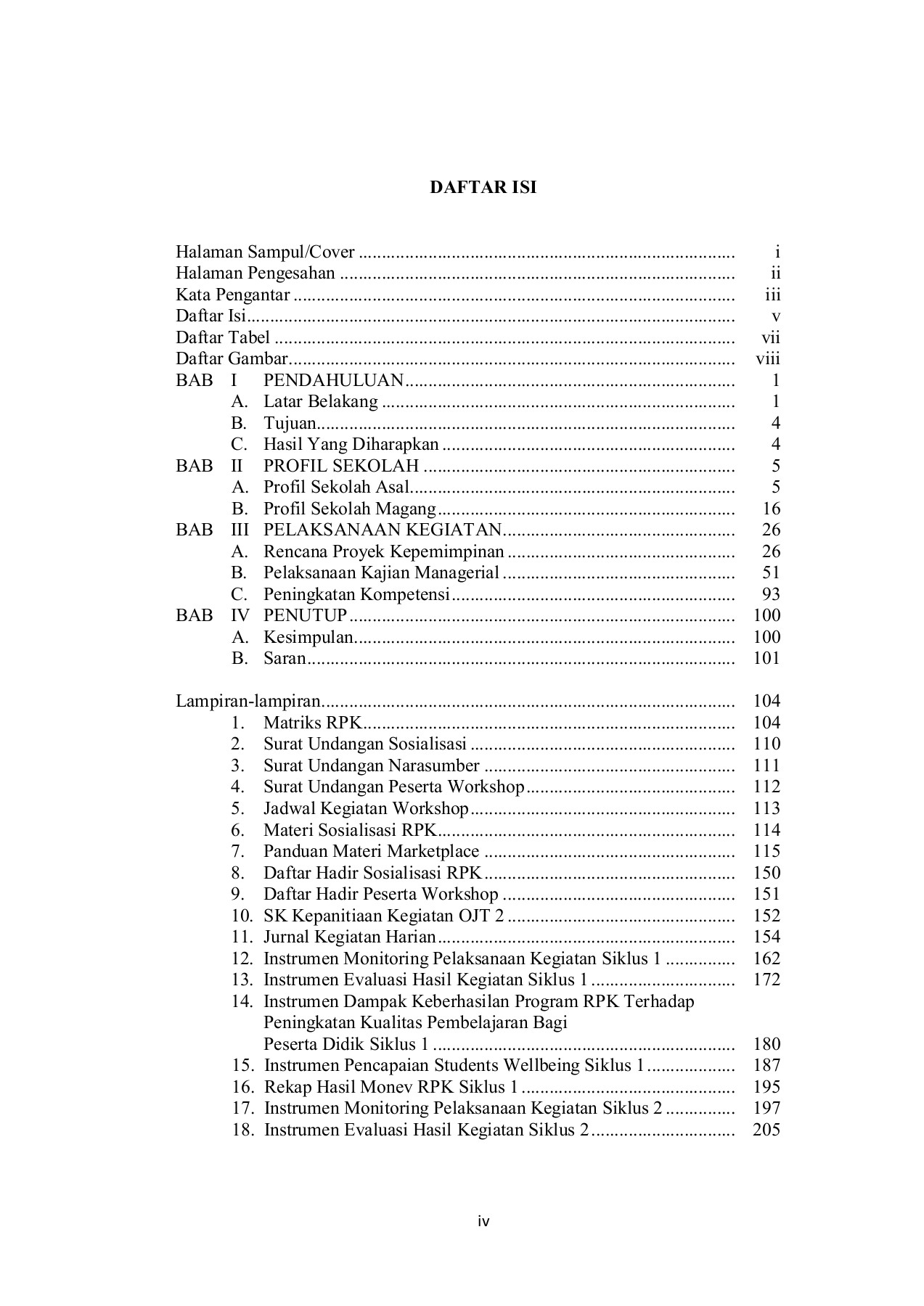 Laporan Rencana Tindak Lanjut (RTL) Diklat Calon Kepala Sekolah - REF ...