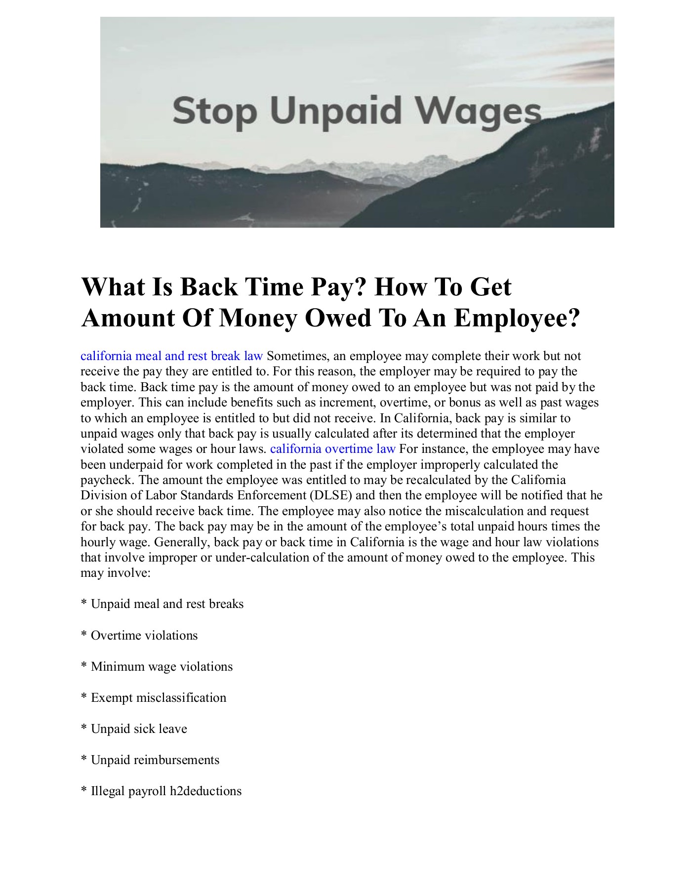 Stop Unpaid Wages - stopunpaidwages - Page 1 - 3 | Flip PDF Online ...