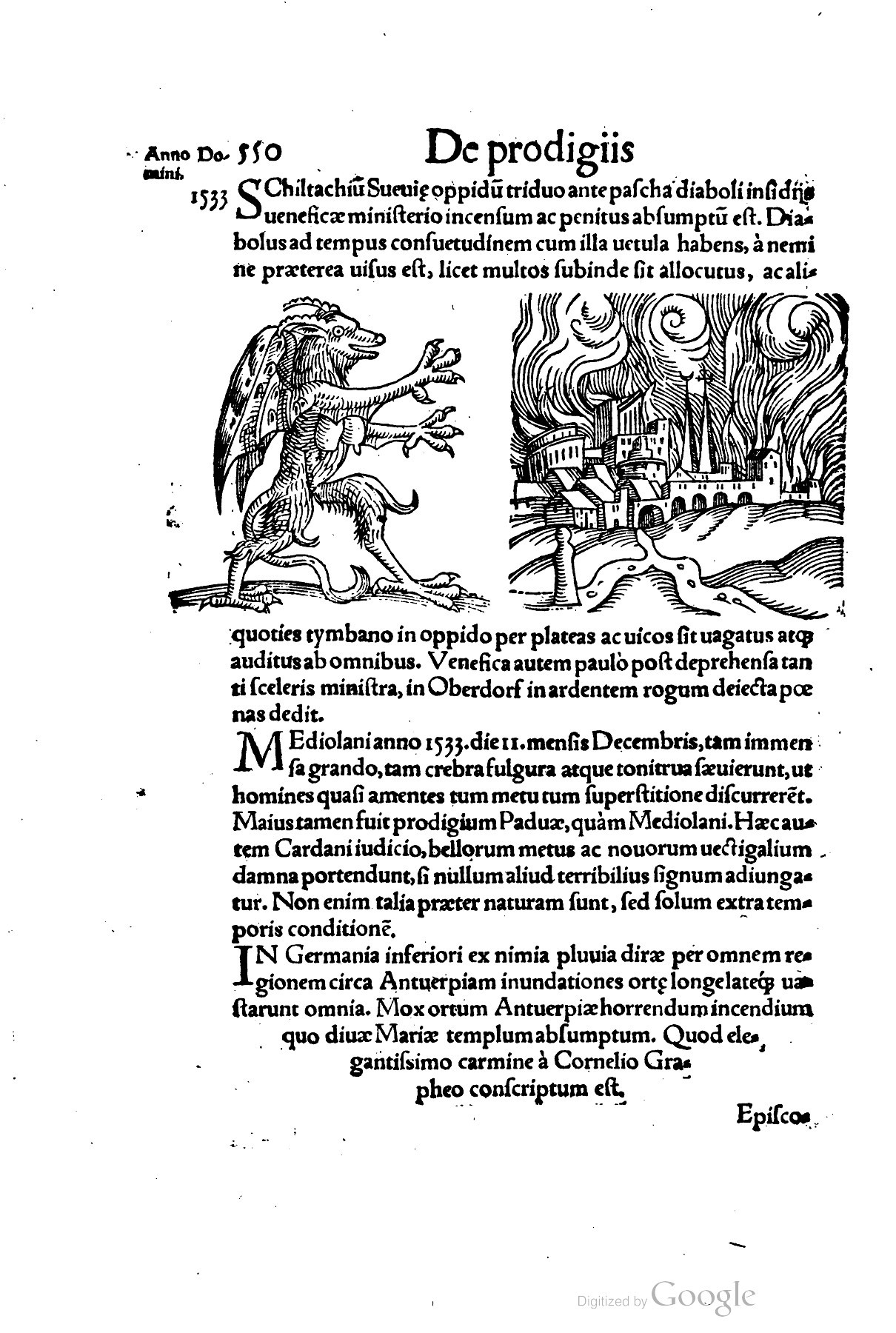 Prodigiorum Ac Ostentorum Chronicon - M - Stránka 594 | Překlopení PDF ...