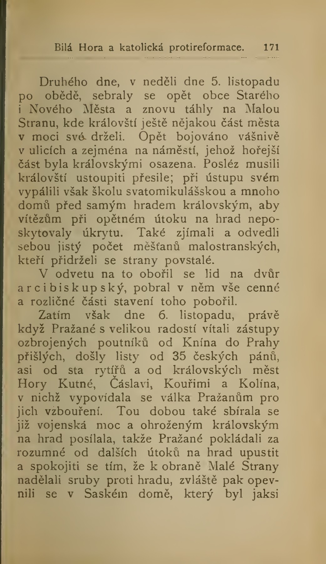 Bílá hora a násilná protireformace - vývoj české reformace až po bitvu ...