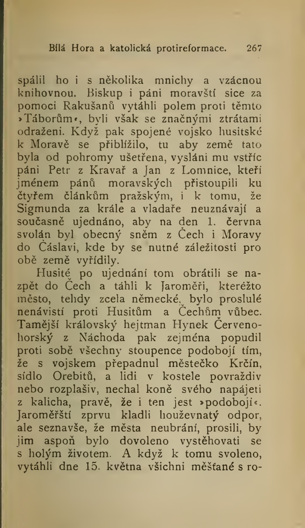 Bílá hora a násilná protireformace - vývoj české reformace až po bitvu ...