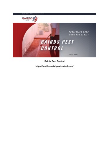 Bairds Pest Control