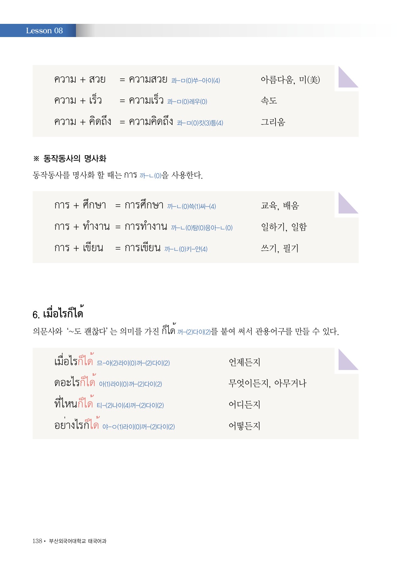 태국어 표준교재 A2 - 11patchariwan - 페이지 139 | 플립 PDF 온라인 | PubHTML5