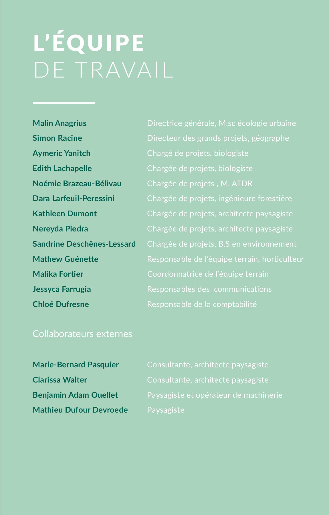 Rapport annuel 2021 - Jessyca Farrugia - Page 9 | PDF Feuilletable en ...