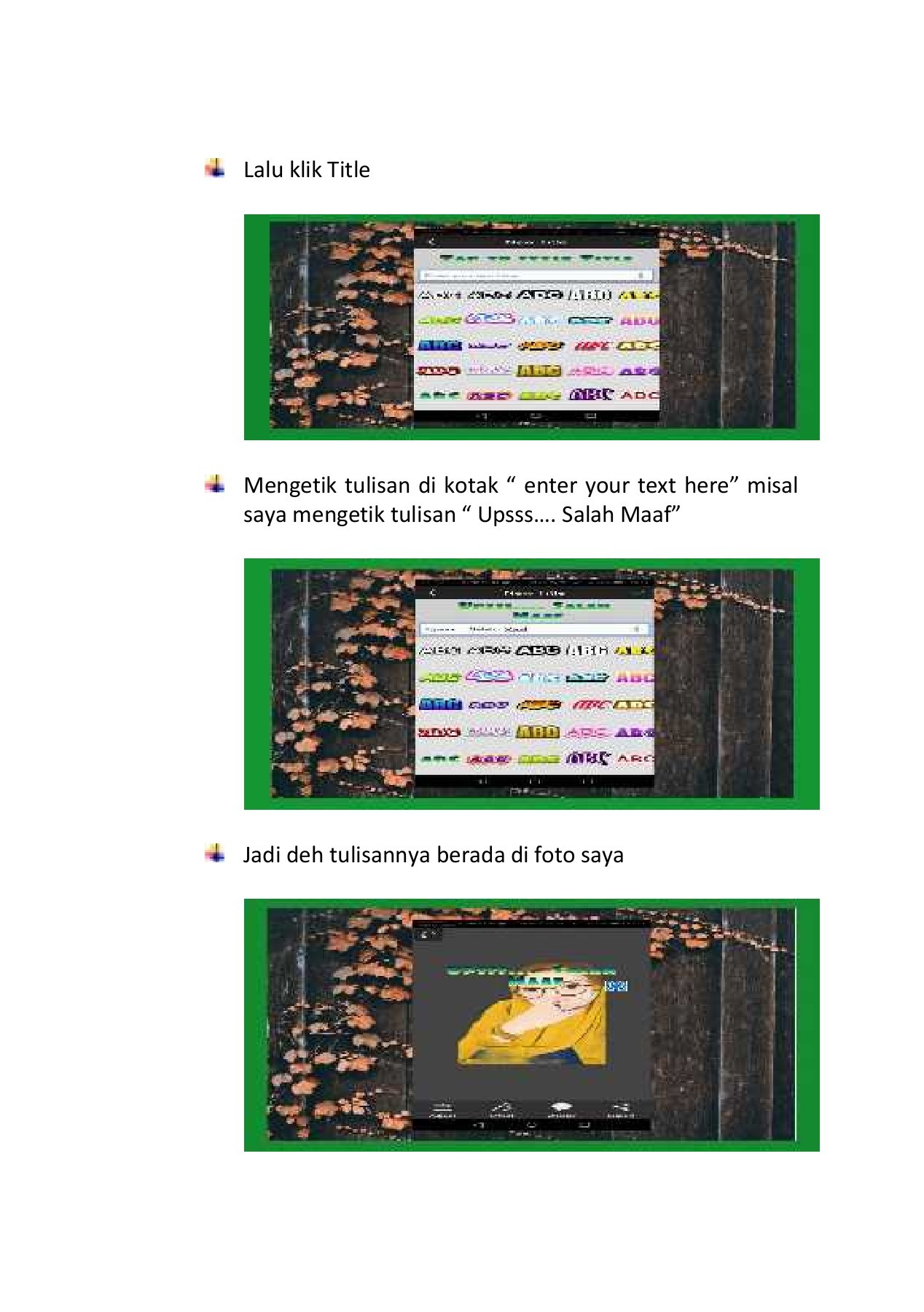 TUTORIAL MEMBUAT STICKER UNIK DAN CANTIK MENGGUNAKAN PICS ME - riea ...