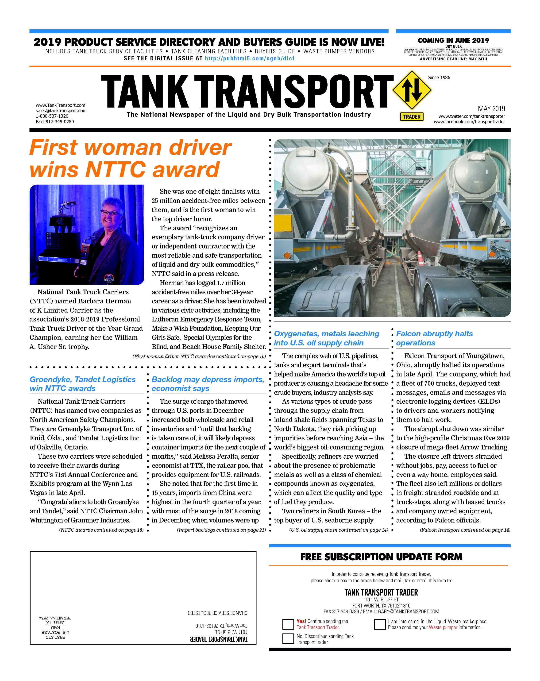 Tank Transport Traders-May 2019 - gary - Page 1 - 28 | Flip PDF Online ...