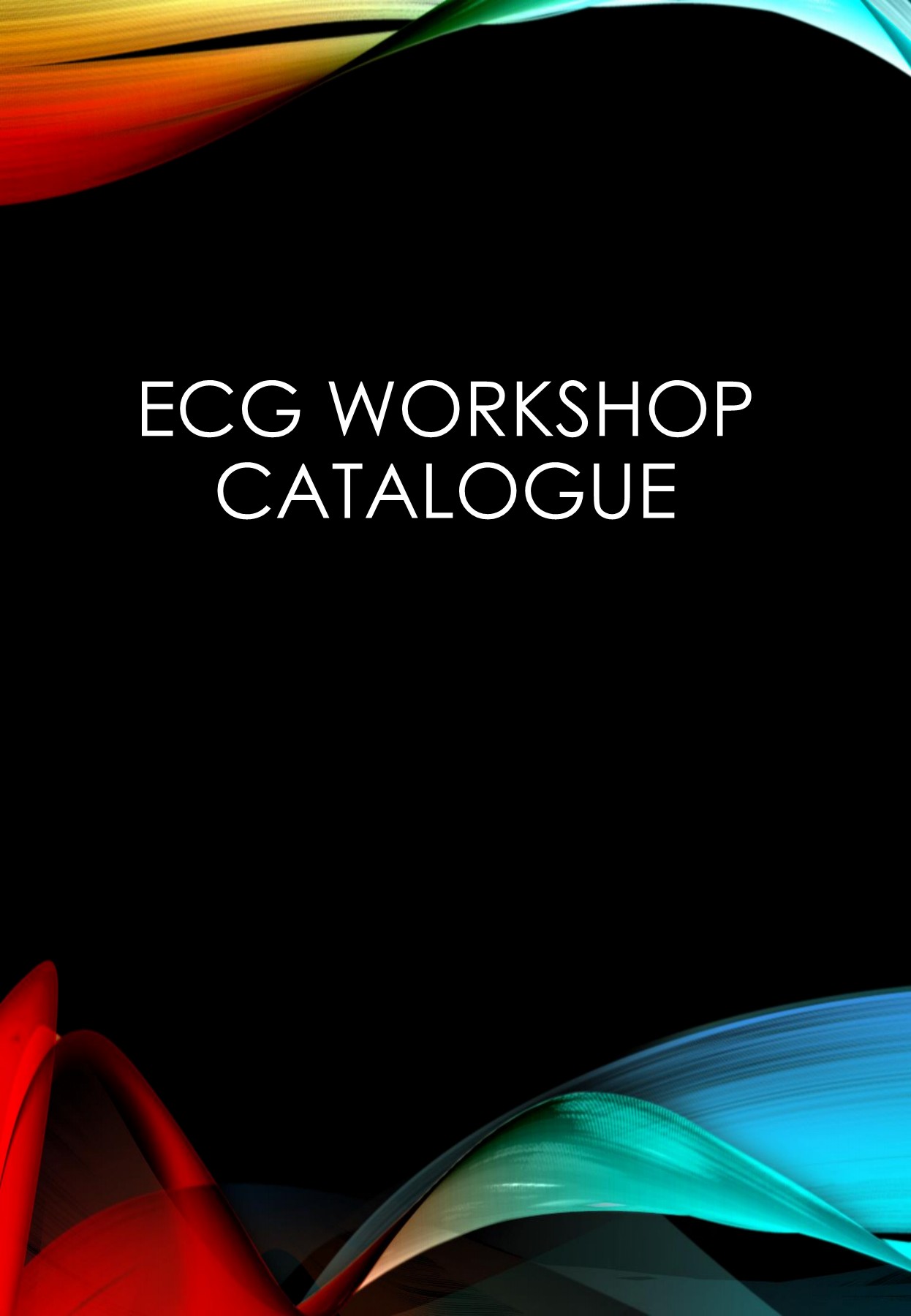 ECG Workshop Catalogue - ECG Info - Page 1 | Flip PDF Online | PubHTML5