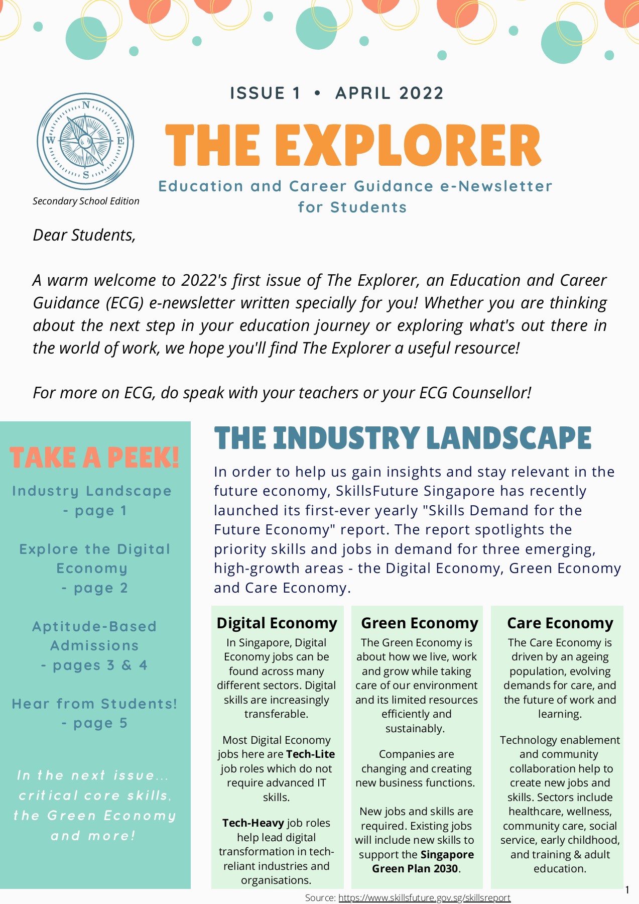 The Explorer (Issue 1 2022) - ECG Info - Page 1 - 5 | Flip PDF Online ...