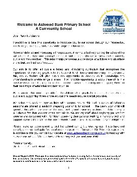 Welcome to Astwood Bank Primary School