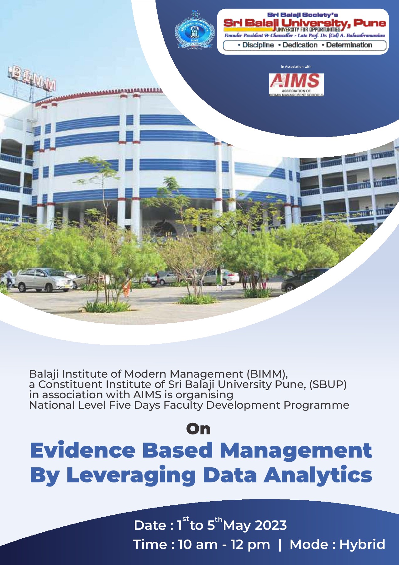 SBUP_BIMM_FDP 2023 - Shri. Balaji University - Page 1 - 6 | Flip PDF ...