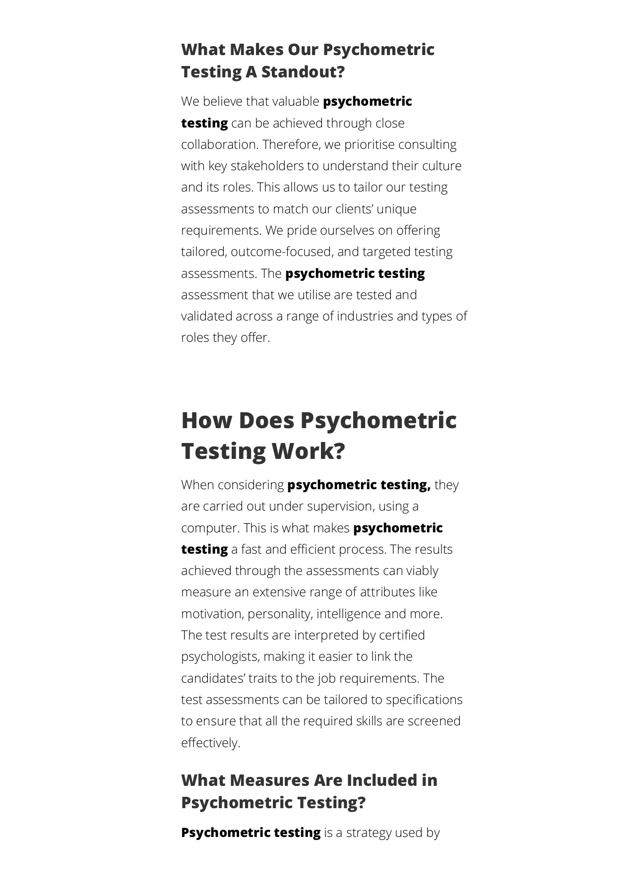 Psychometric Testing - Stillwell Management Consultants - Page 3 | Flip ...