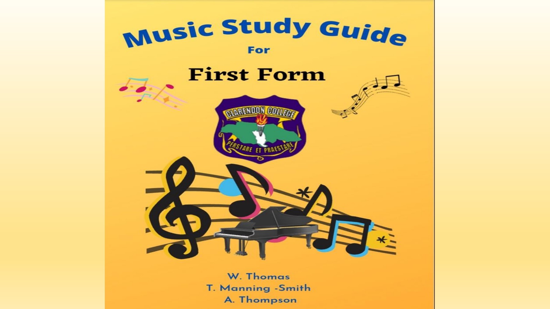 Music Study Guide For First Form - Wenbert Thomas - Page 1 - 12 | Flip ...