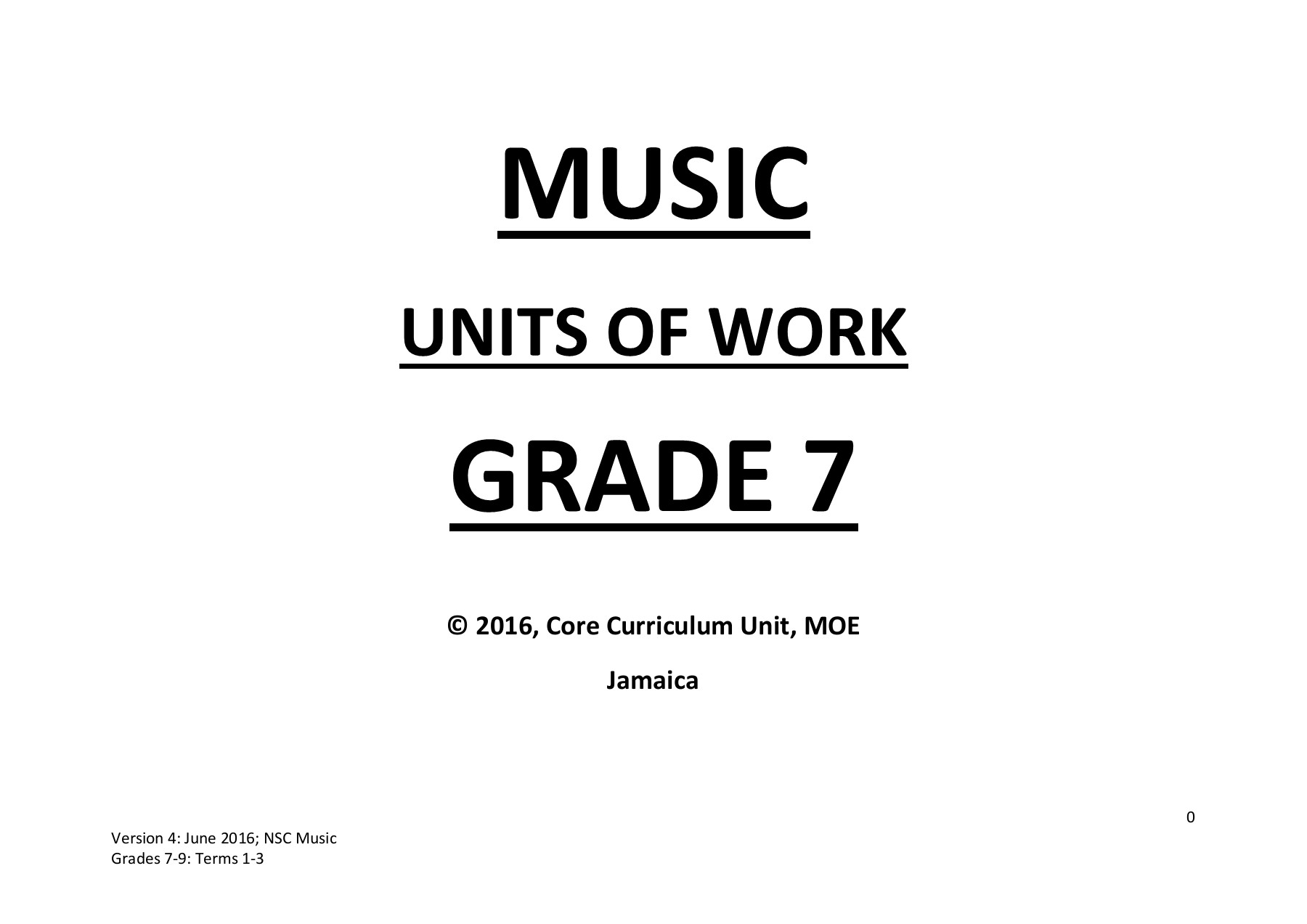 NSC Music Grade 7 - Wenbert Thomas - Page 1 - 70 | Flip PDF Online ...
