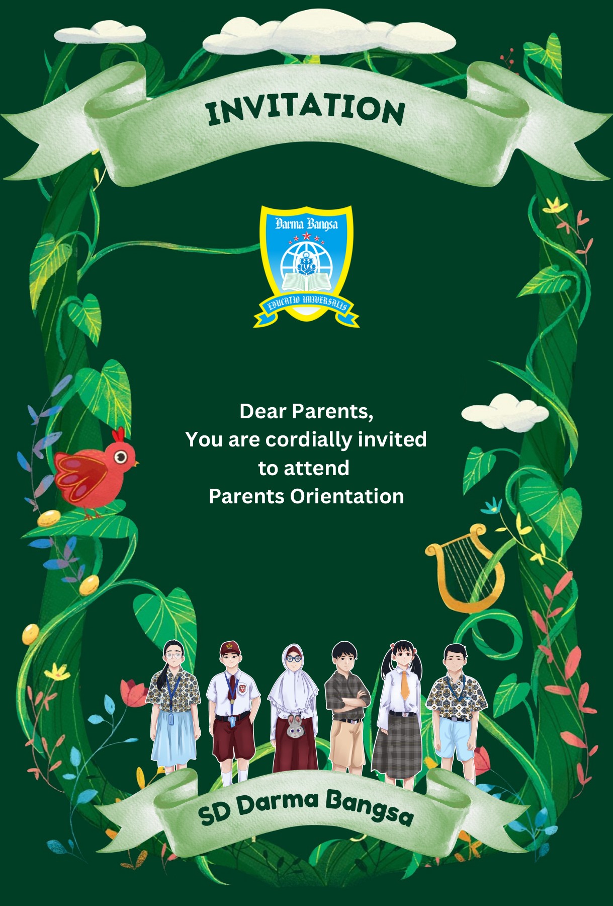 Parents Invitation - Ayu Dian - Page 1 - 2 | Flip PDF Online | PubHTML5