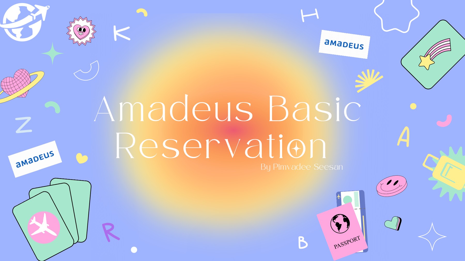 Amadeus Basic Reservation Handout Guide - Pimvadee SEESAN - Page 1 ...
