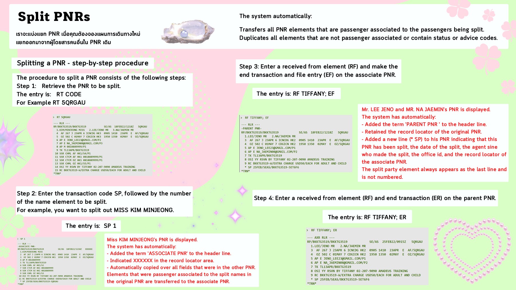 Amadeus Basic Reservation Handout Guide - Pimvadee SEESAN - Page 22 | Flip PDF Online | PubHTML5