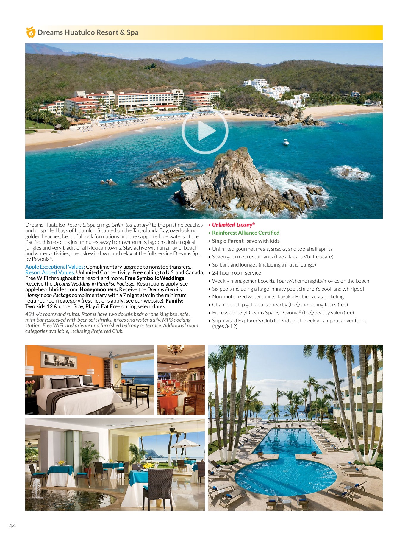 AMResorts eBrochure - lskolozy - Page 44 | Flip PDF Online | PubHTML5