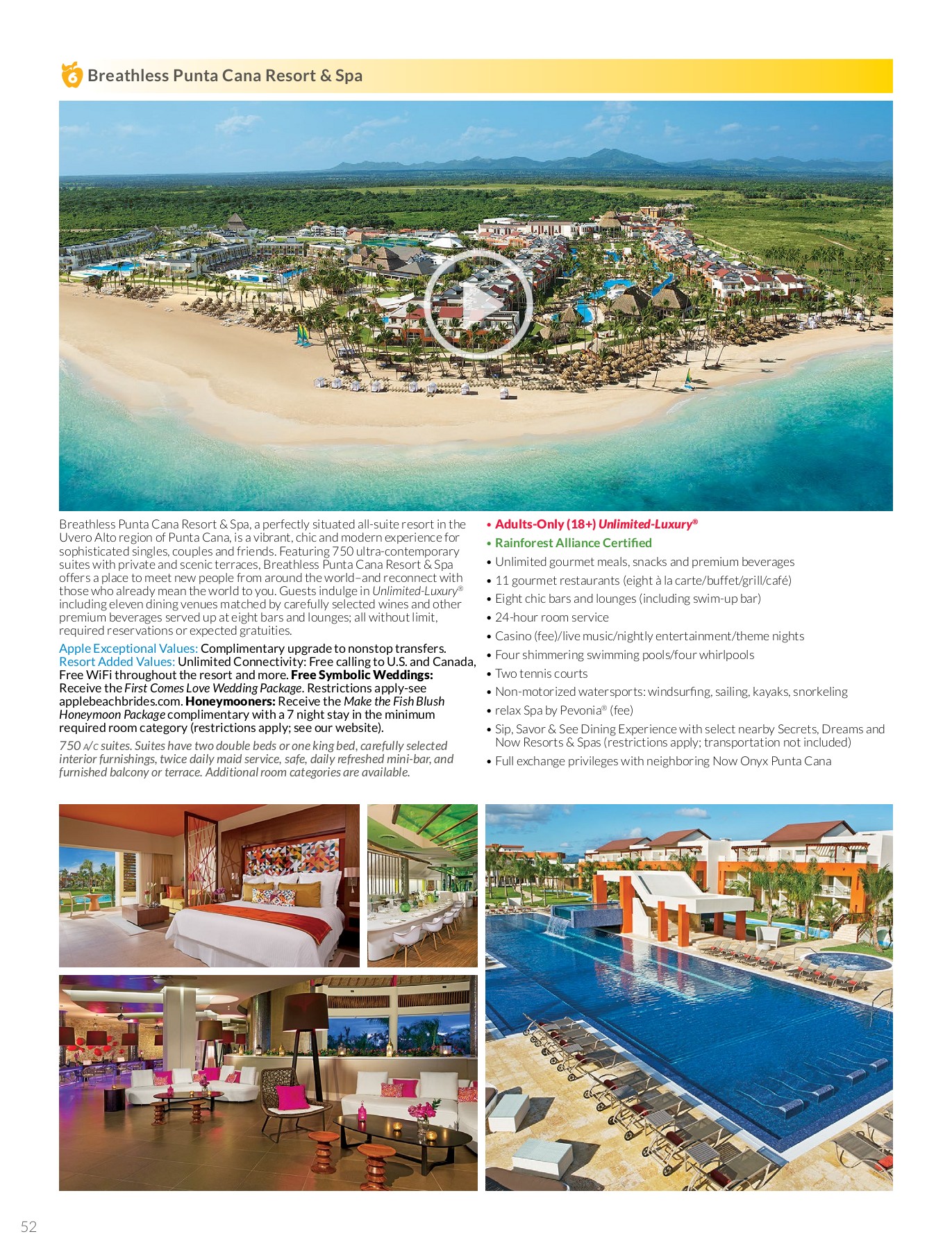 AMResorts eBrochure - lskolozy - Page 52 | Flip PDF Online | PubHTML5