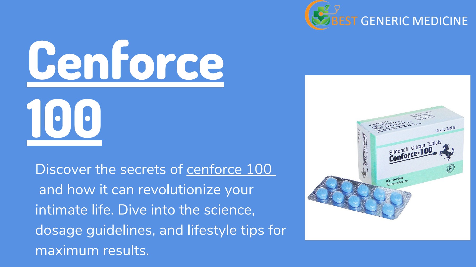 cenforce 100 : An ED Medication That Works Wonders - hetejik601 - Page ...