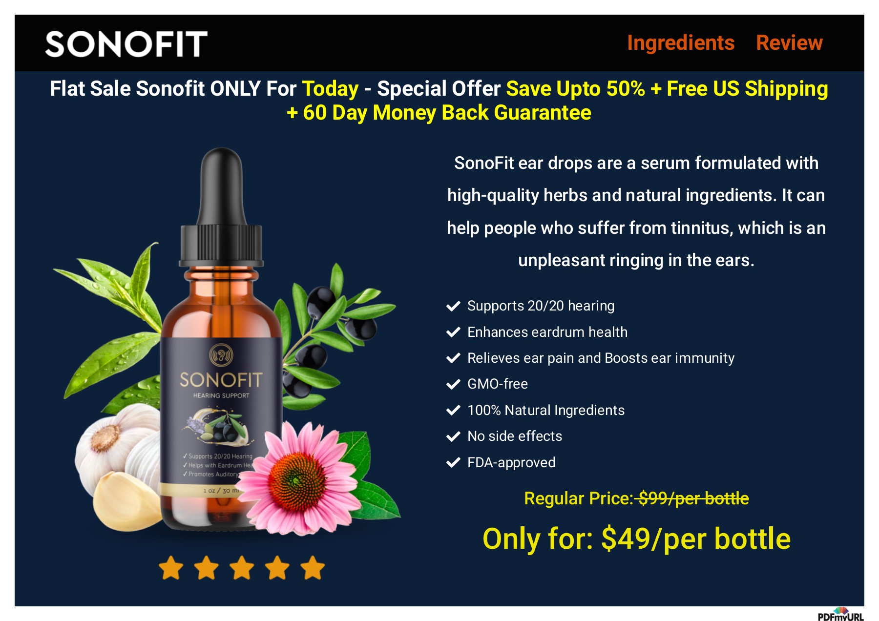 SonoFit Review : Harmonizing Your Hearing - The Ultimate Ear Health Supplement for Tinnitus ...