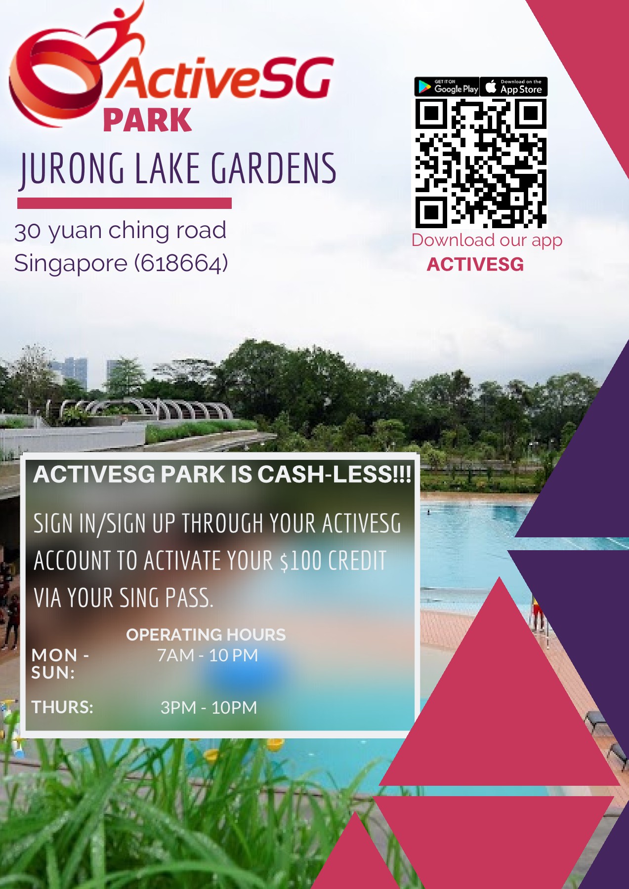 Copy of ACTIVE SG - Jurong East Sport Centre/ Jurong Lake ActivePark ...