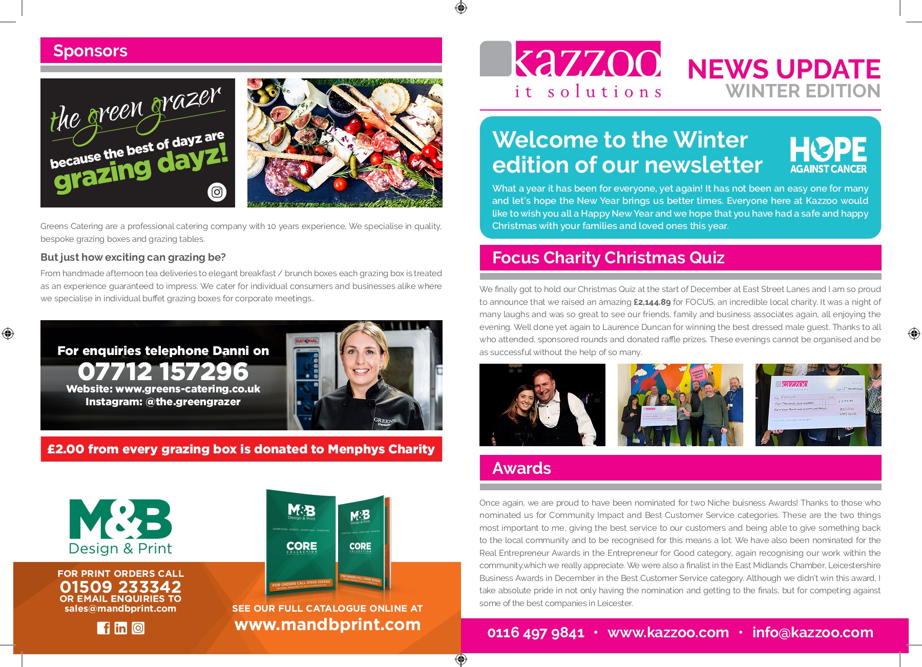 Kazzoo News - Winter Edition 2022 - steve - Page 1 - 2 | Flip PDF ...