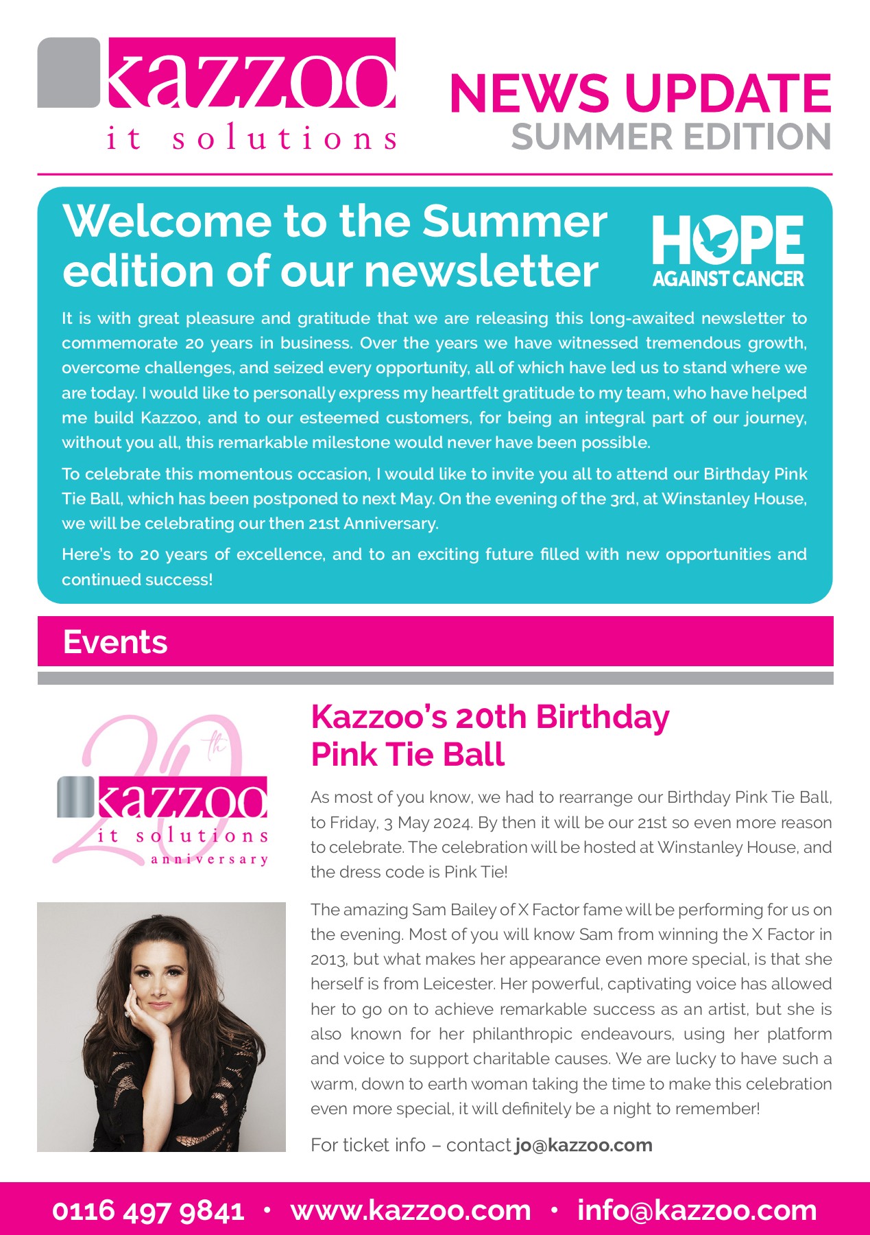 Kazzoo News - Summer Edition 2023 - steve - Page 1 - 6 | Flip PDF ...