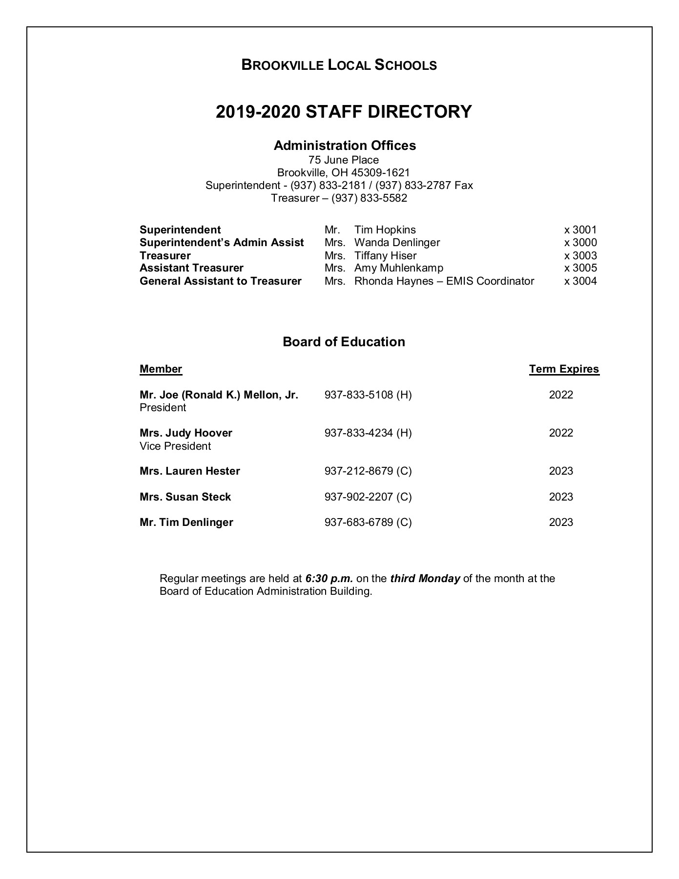 2020-2021 - Staff Directory - communications - Page 2 | Flip PDF Online ...