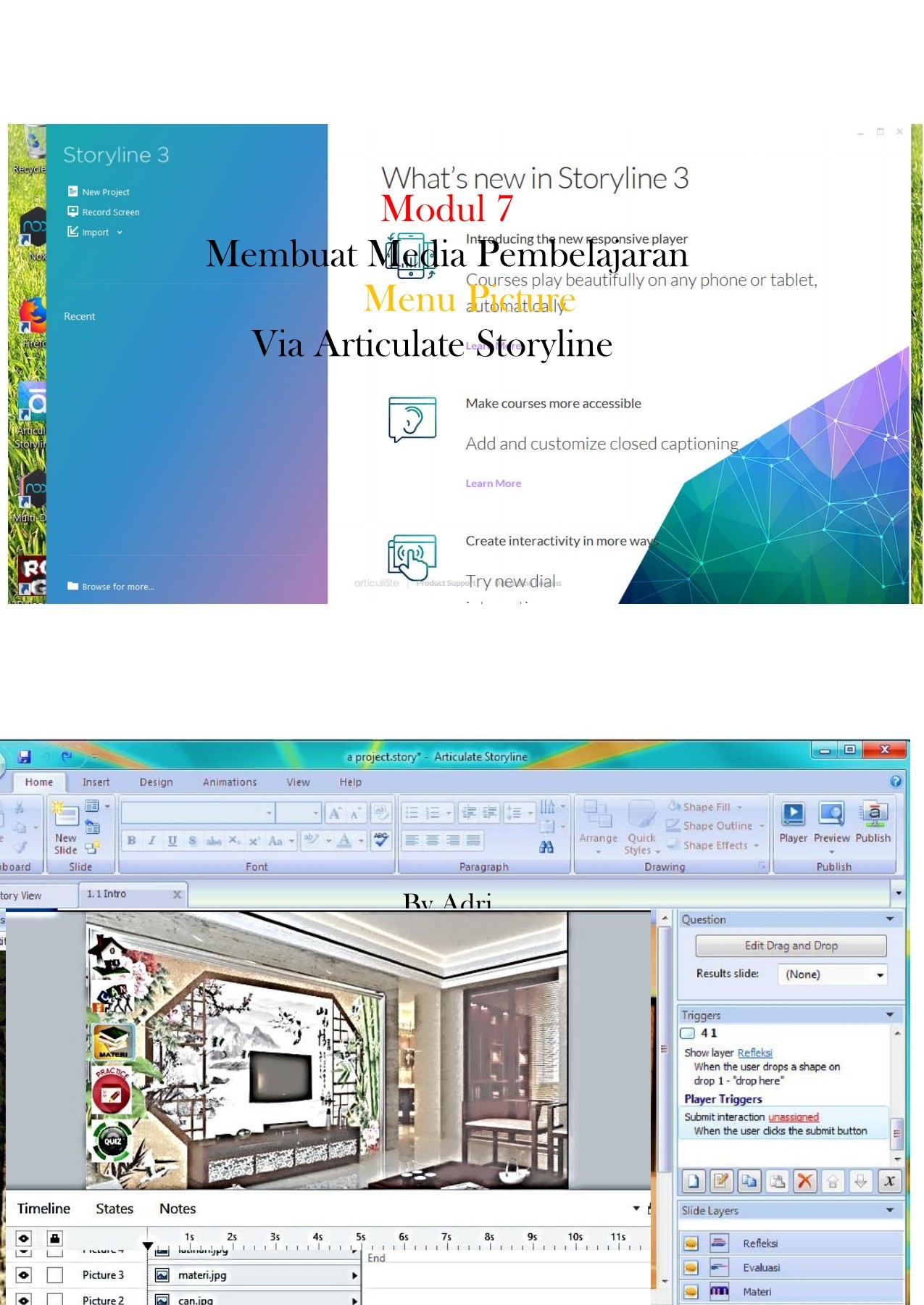 Modul 7 menu picture - adripr4nt - Halaman 1 - 24 | PDF Online | PubHTML5