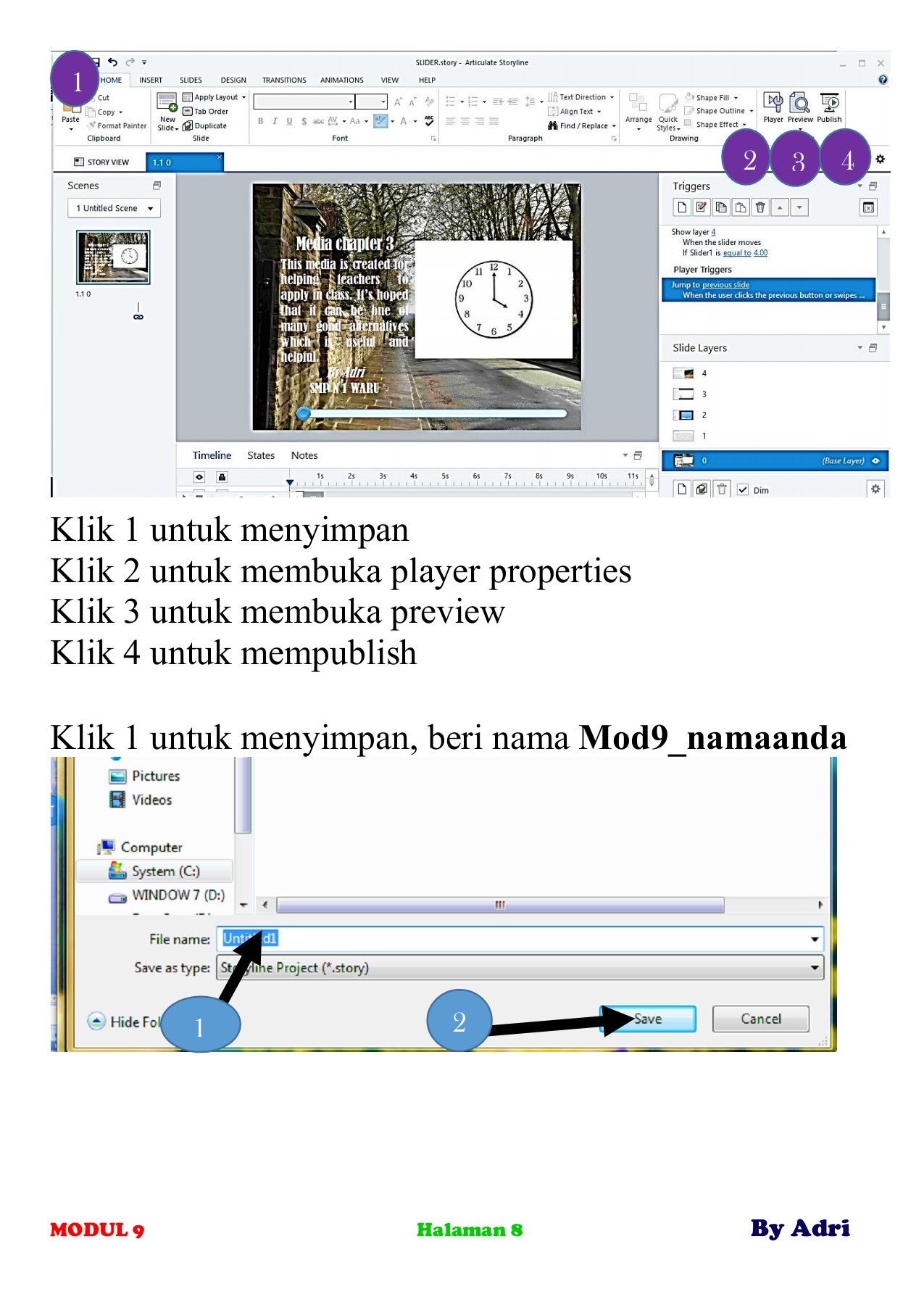 Modul 9 menu dial - adripr4nt - Halaman 8 | PDF Online | PubHTML5