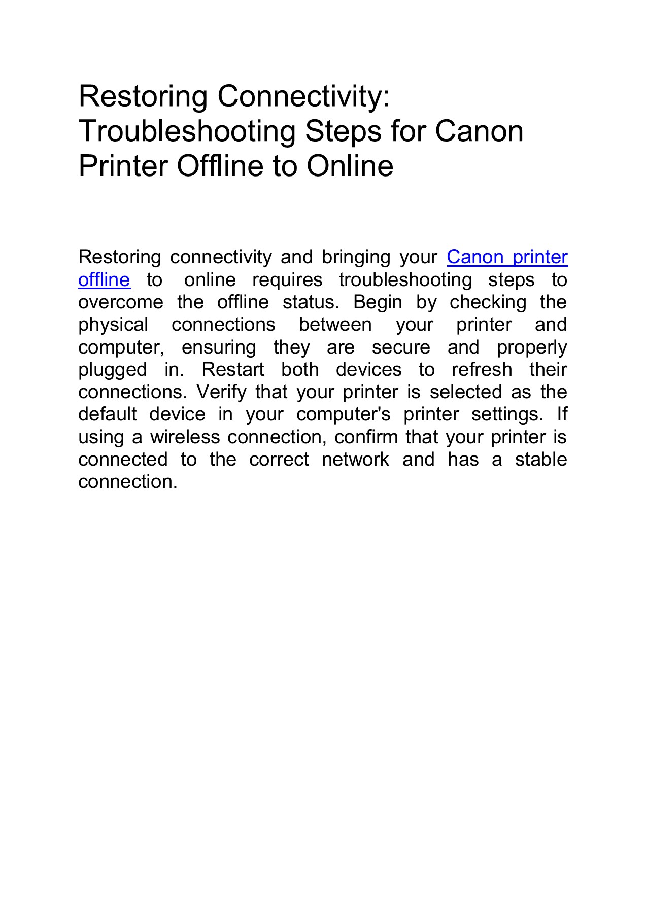 Restoring Connectivity - angken07274 - Page 1 - 1 | Flip PDF Online ...
