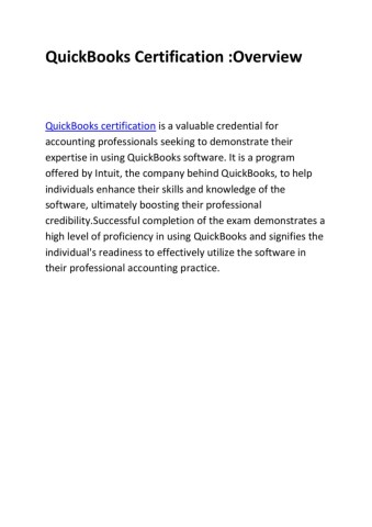 QuickBooks Certification (2)