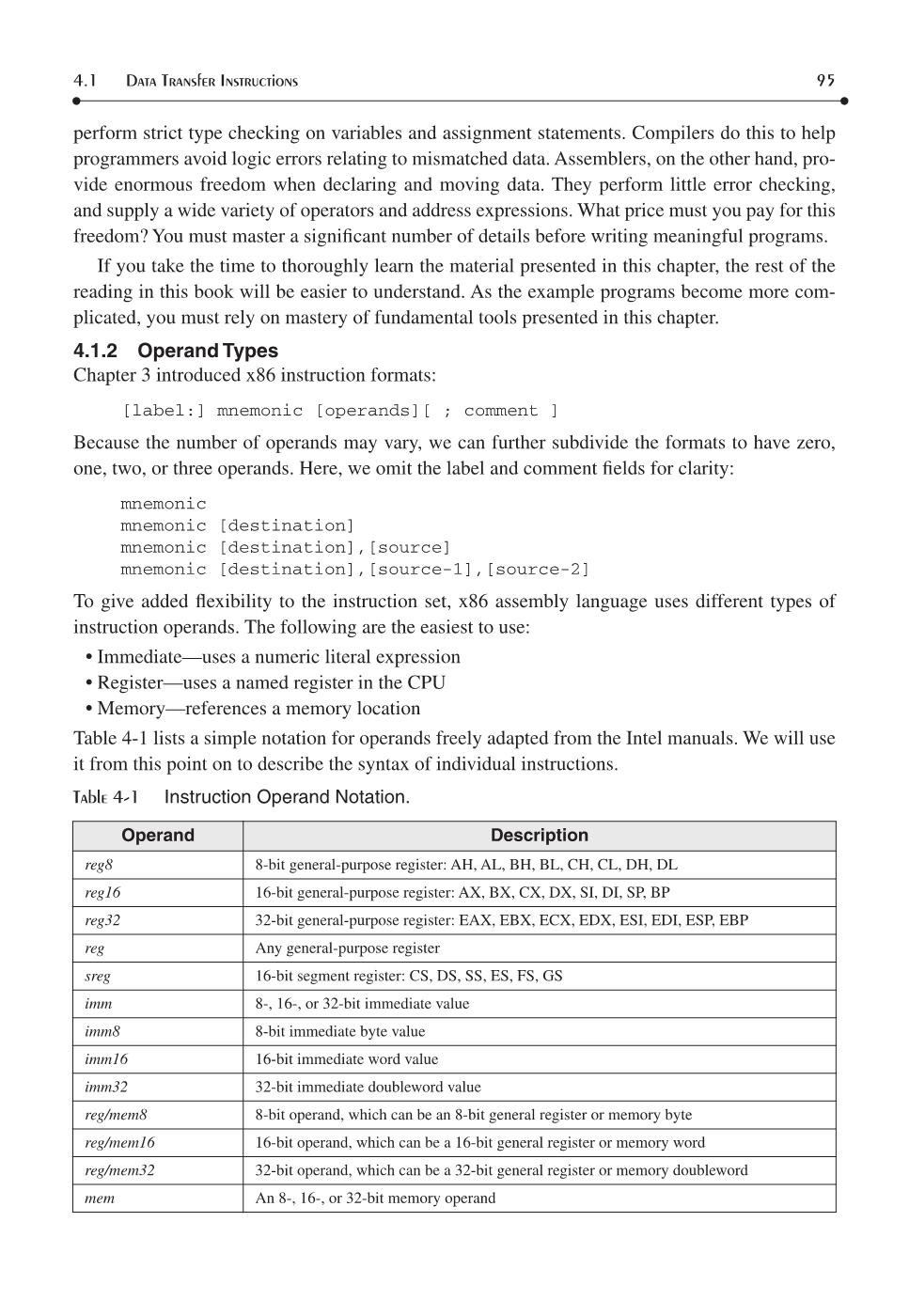 Intel Assembly Language Programming Sixth Edition Coreman Page 124 Flip Pdf Online