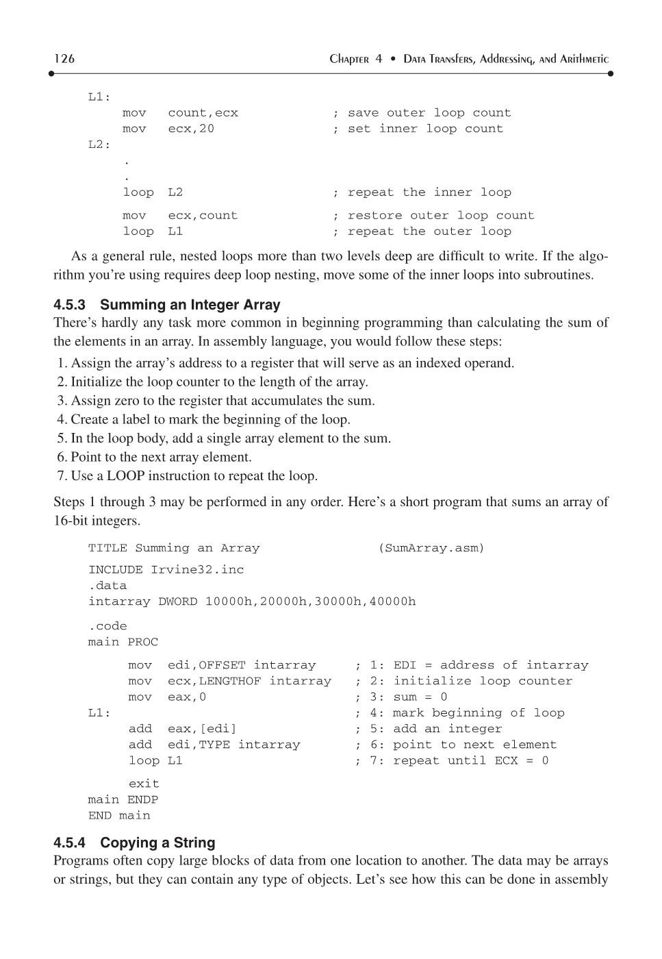 Intel assembly language programming (Sixth Edition) - core.man - Page ...