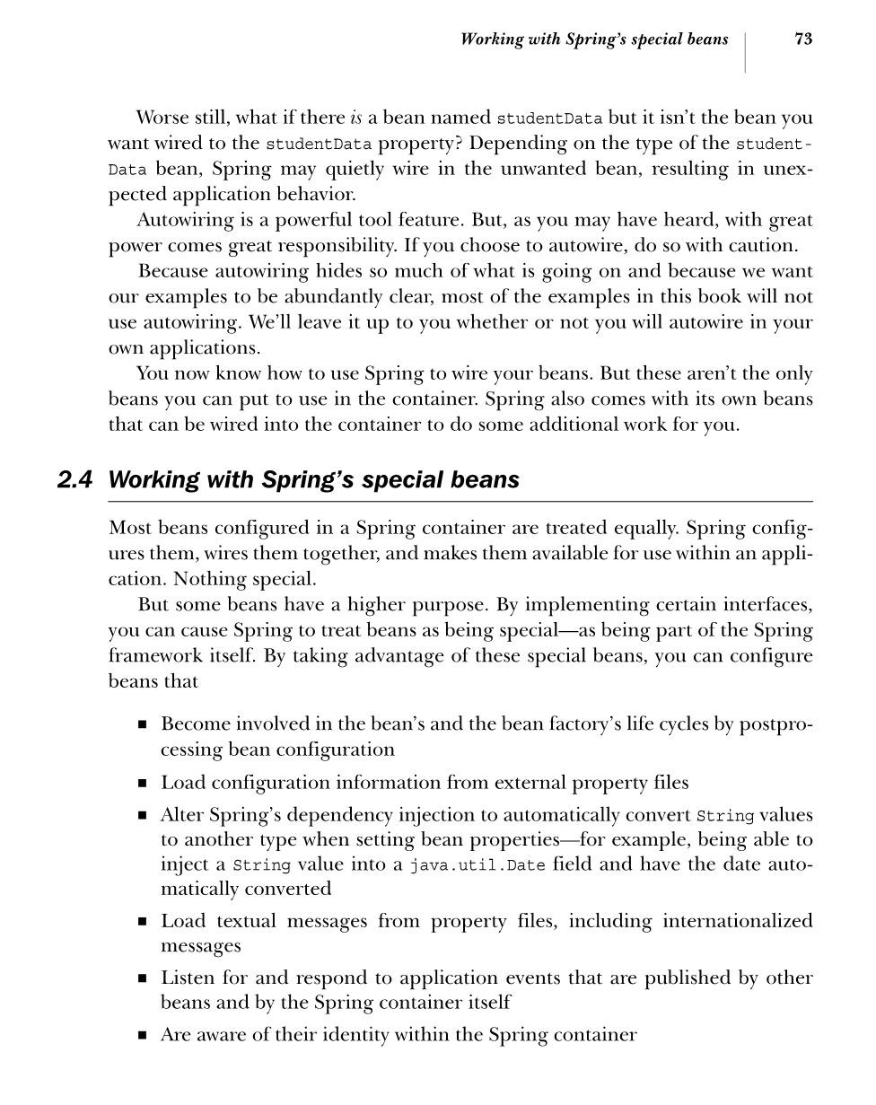 Spring in Action. - core.man - Page 100 | Flip PDF Online | PubHTML5