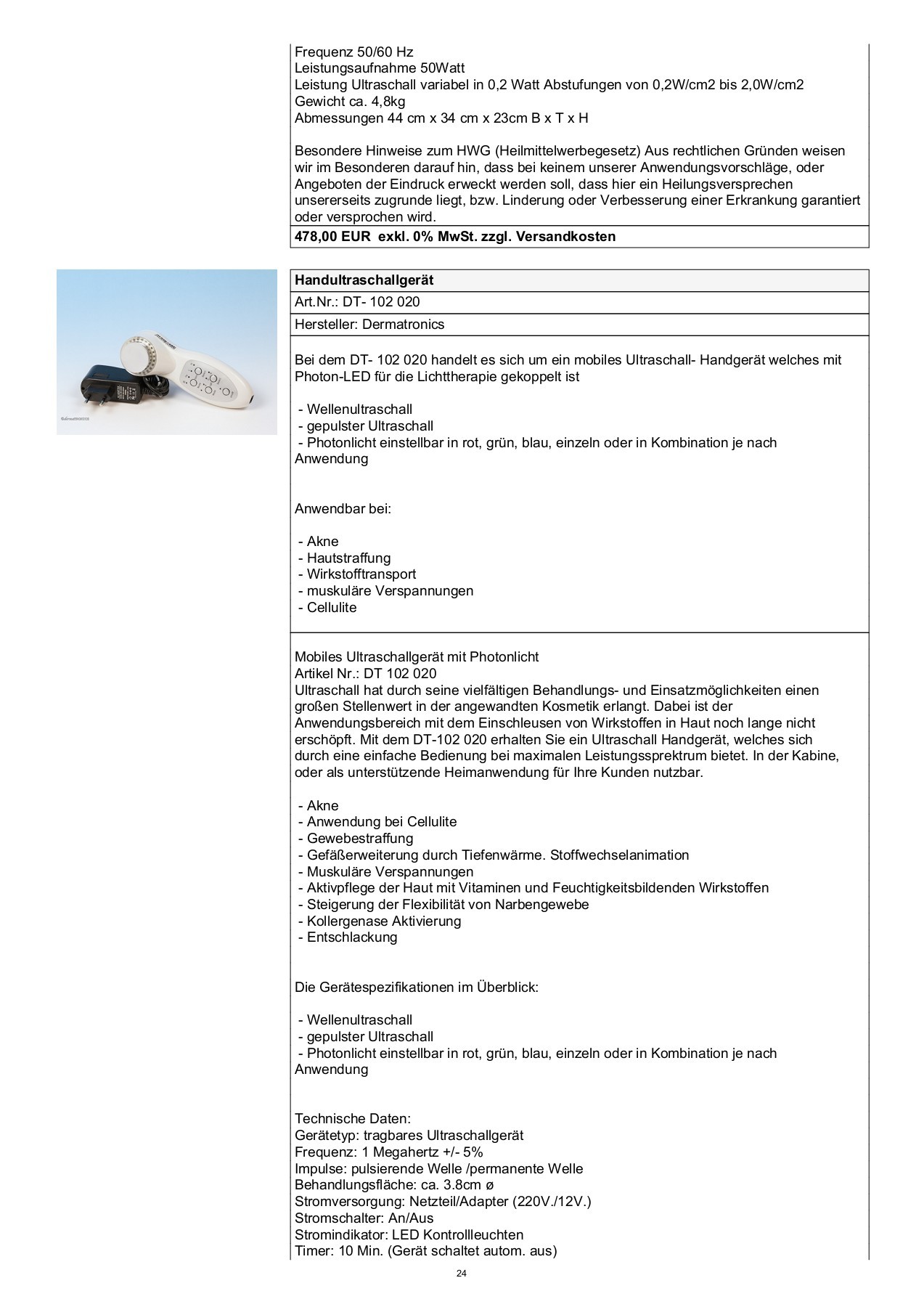 Dermatronics Katalog - vertrieb - Seite 24 | Daumenkino PDF Online ...