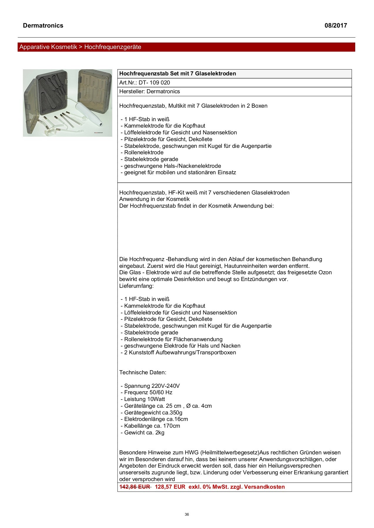 Dermatronics Katalog - vertrieb - Seite 36 | Daumenkino PDF Online ...