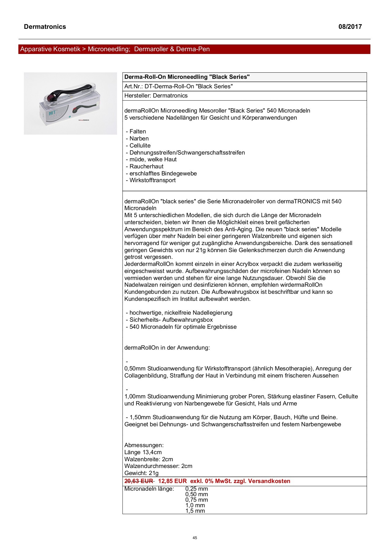 Dermatronics Katalog - vertrieb - Seite 45 | Daumenkino PDF Online ...