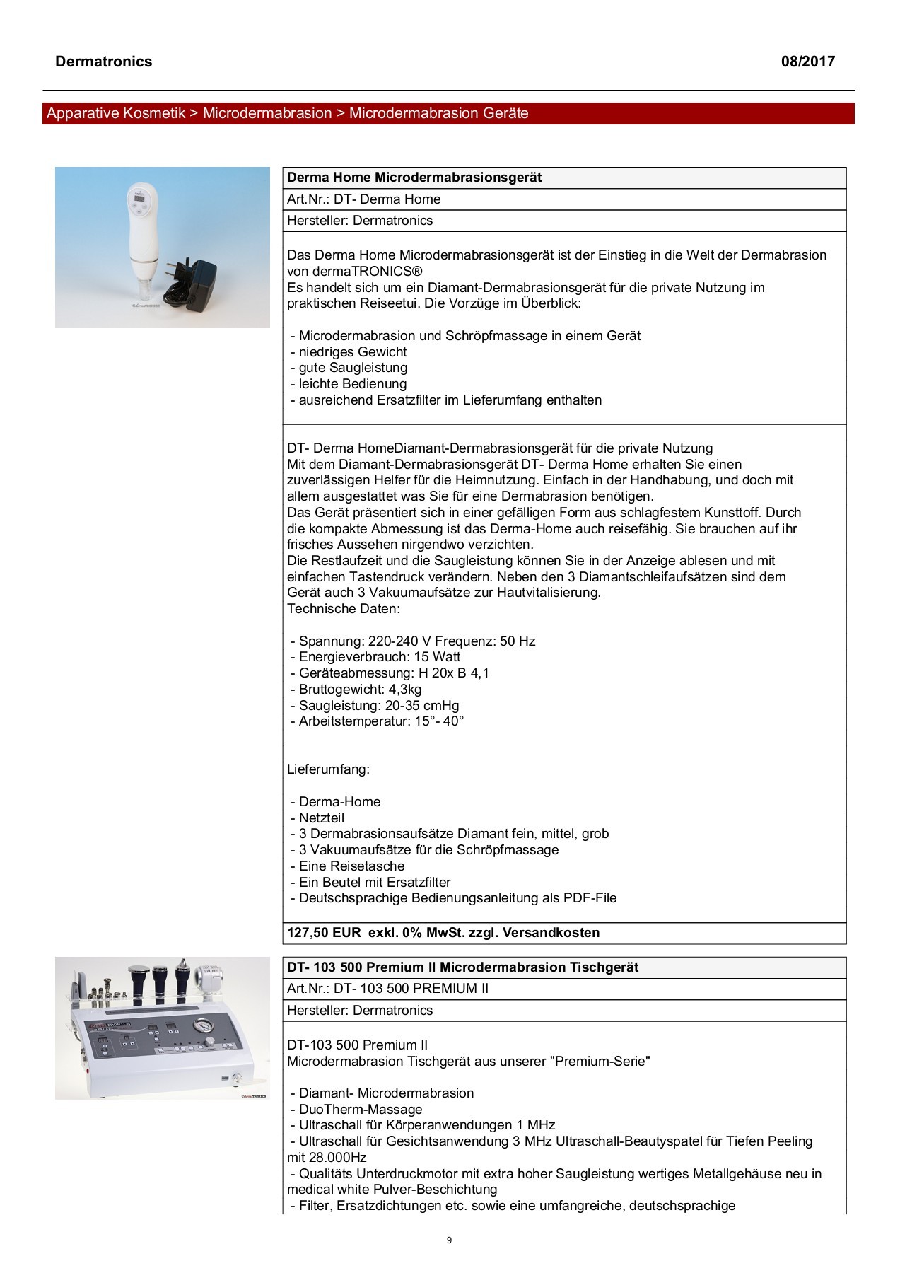 Dermatronics Katalog - vertrieb - Seite 9 | Daumenkino PDF Online ...