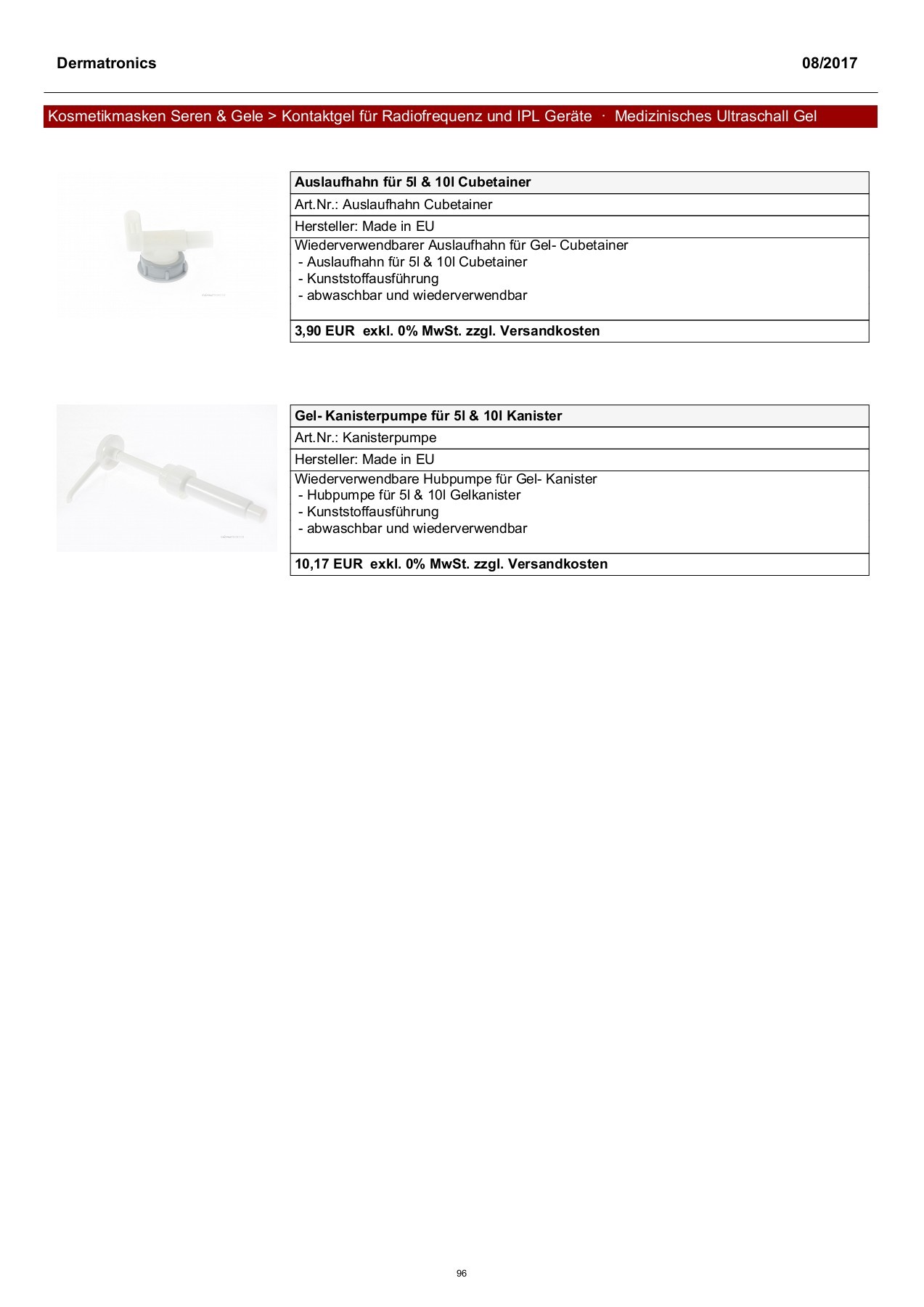 Dermatronics Katalog - vertrieb - Seite 96 | Daumenkino PDF Online ...