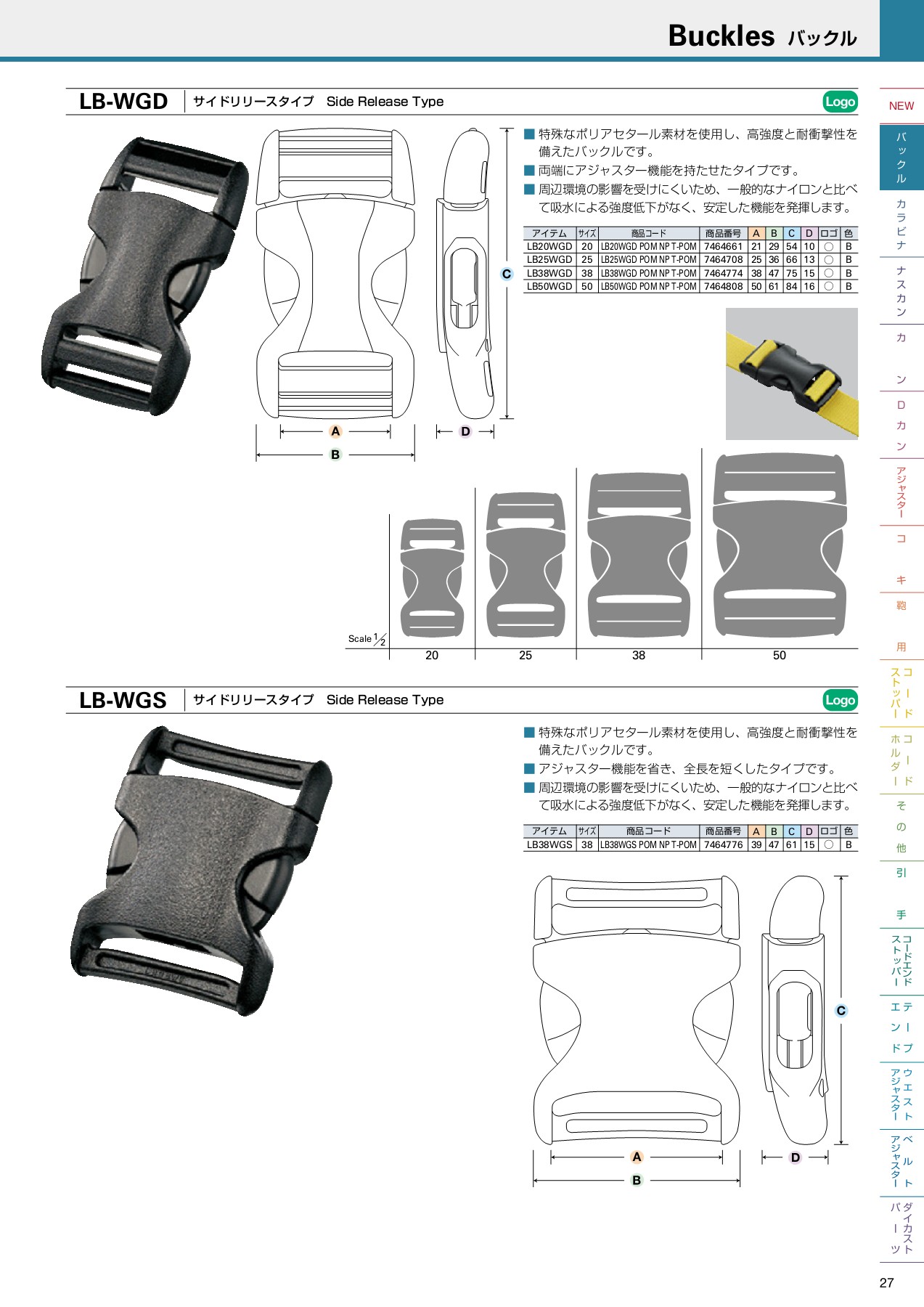 YKK Plastic Parts Catalogue JPN 2020-05 - sanvi.biz - Page 29 | Flip PDF Online | PubHTML5