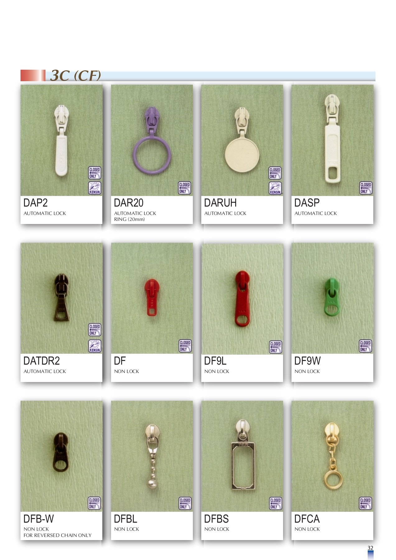 Sliders Catalogue - YKK Zippers - YKK Japan ©2014 - sanvi.biz - Page 33 | Flip PDF Online | PubHTML5