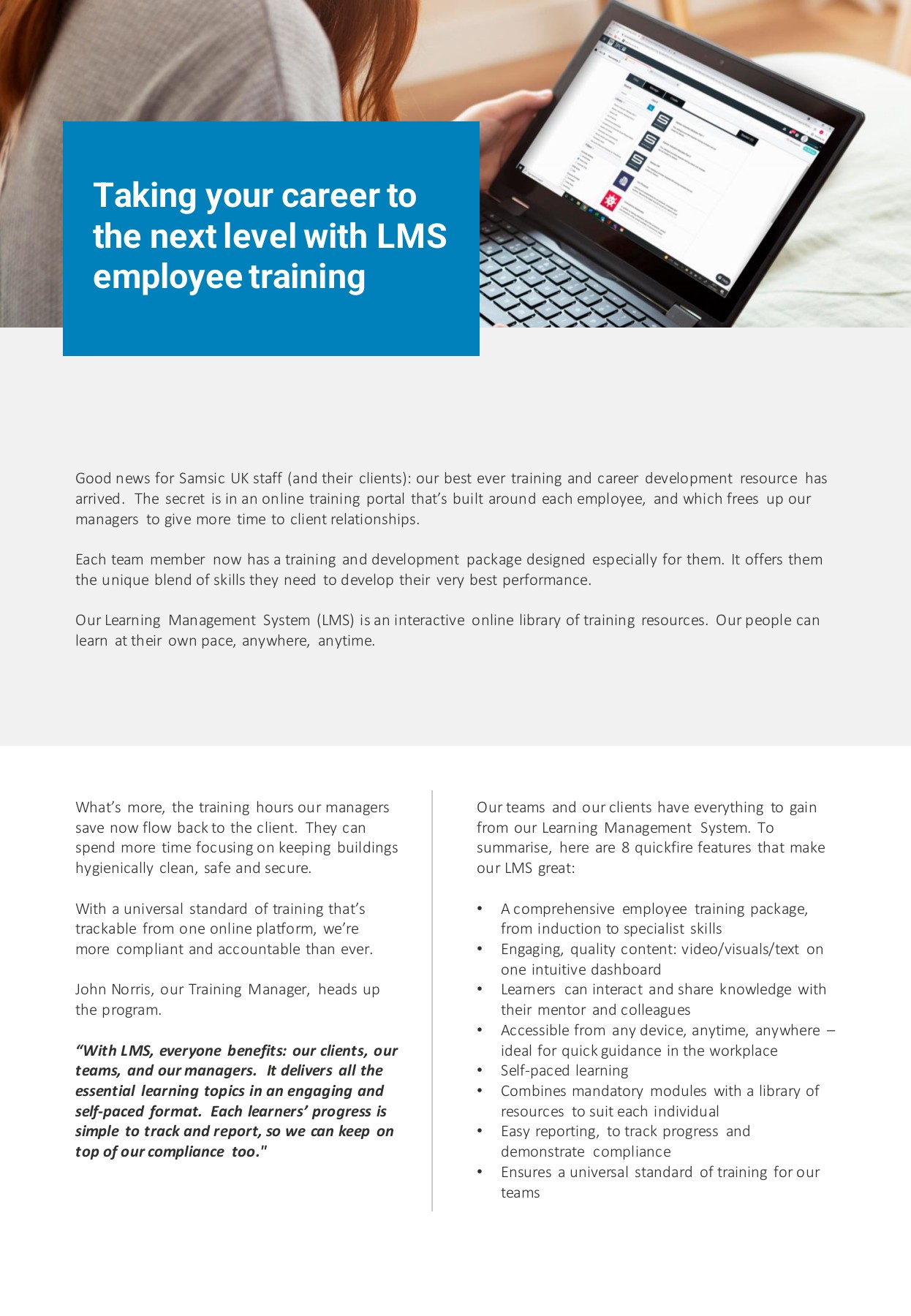 Up Training Essential Learning